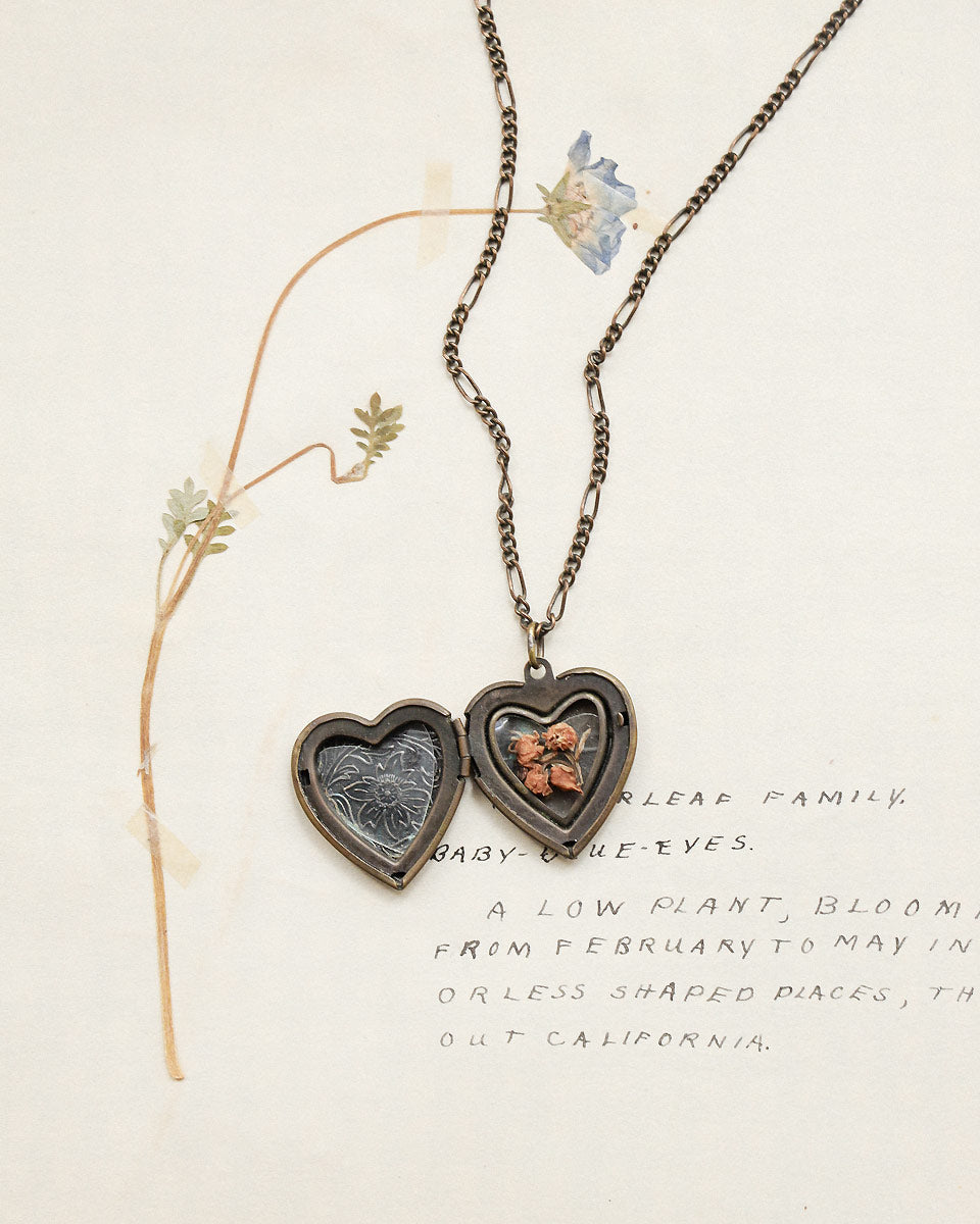 Atèlette / Antique & Vintage Lockets / Ruslana Heart Locket